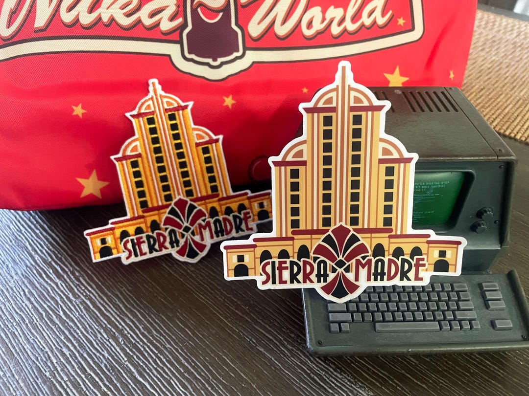 Fallout New Vegas - Sierra Madre Patch/sticker - Etsy