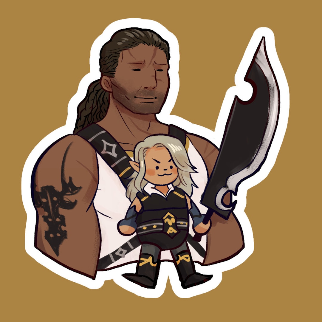Raubahn & Pipin Vinyl Sticker - Etsy