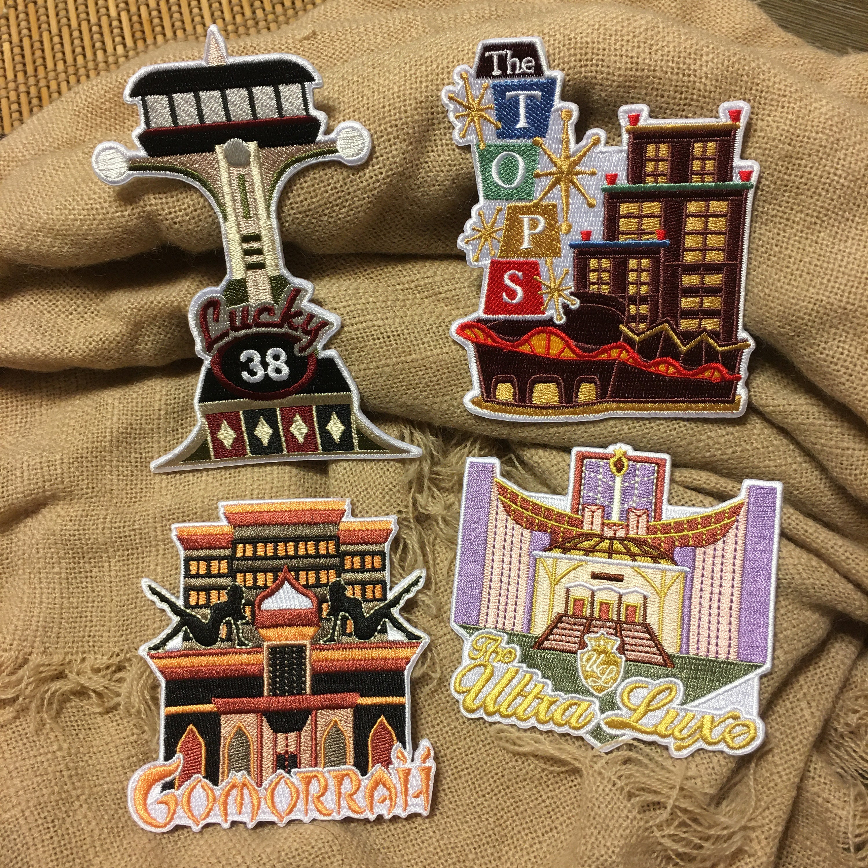 Fallout New Vegas the Strip Patches/stickers - Etsy