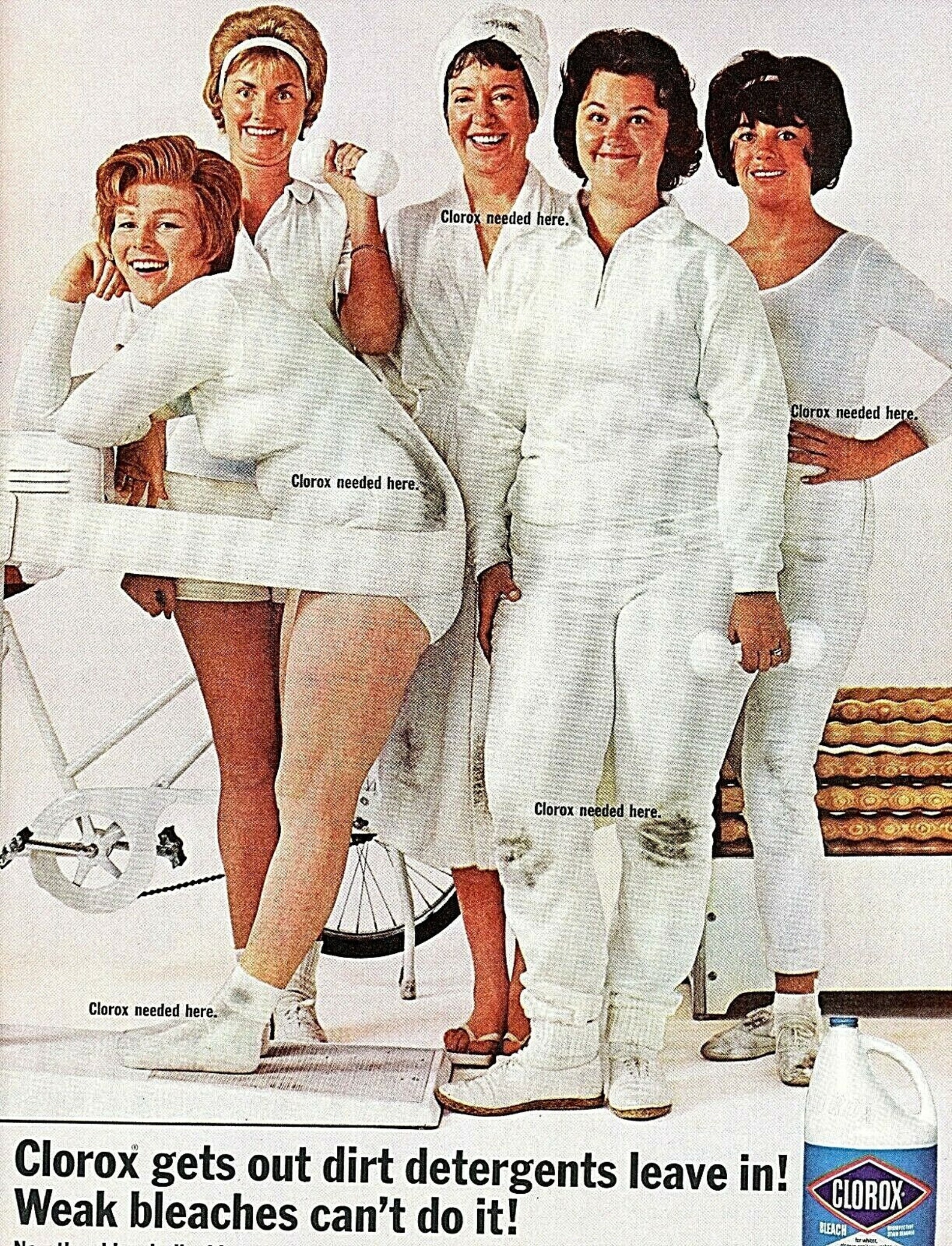 Vintage Ad Print Clorox Bleach 1965 9.5 X 12.25 - Etsy