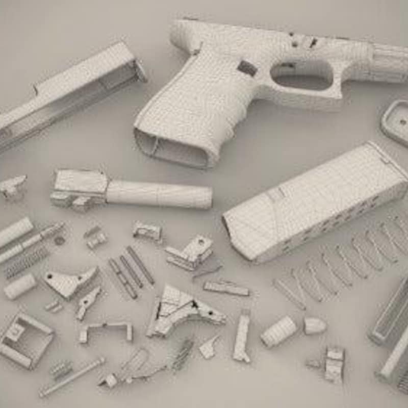 Glock 3d Printed Pen - Etsy