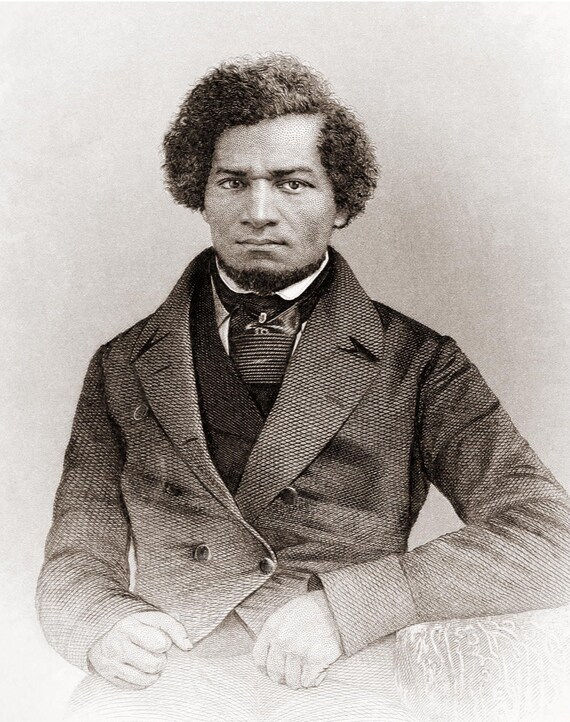 FREDERICK DOUGLASS GLOSSY Poster Picture Photo Print Banner - Etsy