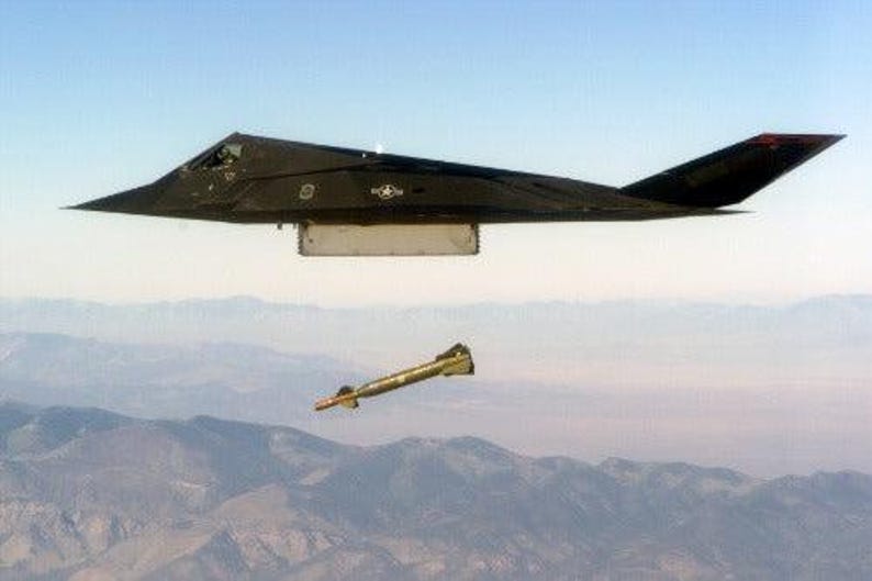 F-117 Nighthawk Glossy Poster Picture Photo Banner Print Lockheed ...