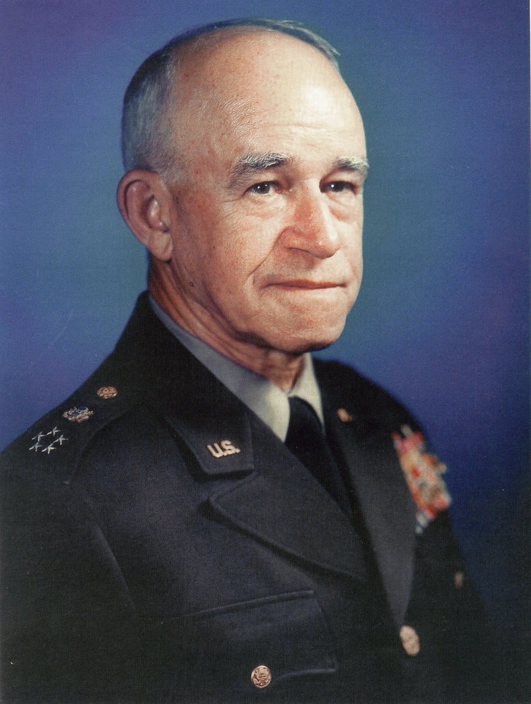 ARMY GENERAL OMAR Nelson Bradley Glossy Poster Picture Photo Print ...