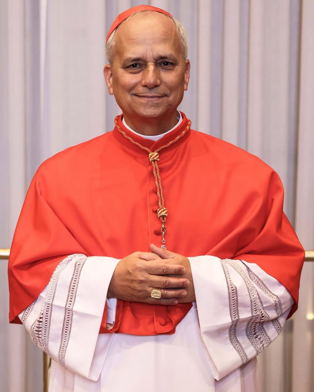 Pope Leo Xiv Cardinal Portrait Glossy Poster Picture Photo Print Banner ...