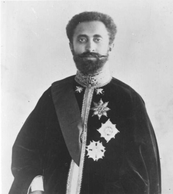 HAILE SELASSIE GLOSSY Poster Picture Photo Banner Print - Etsy
