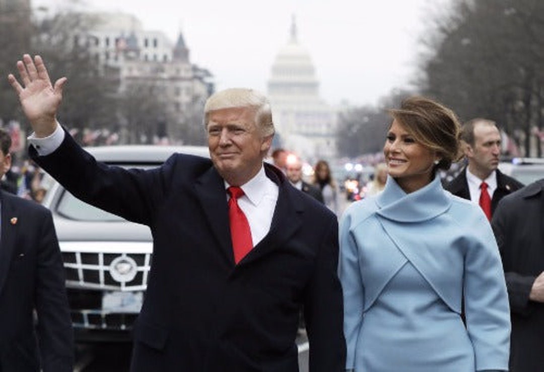 PRESIDENT DONALD TRUMP First Lady Melania Glossy Poster Picture Photo ...