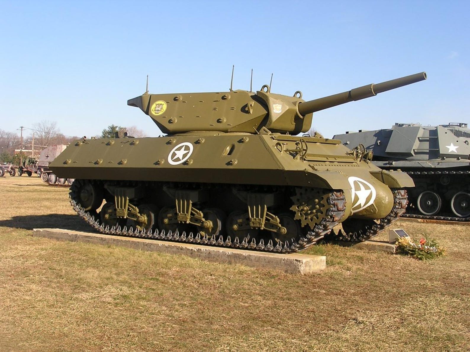 M10 Tank Destroyer Vehicle Glossy Poster Picture Photo Print Banner ...