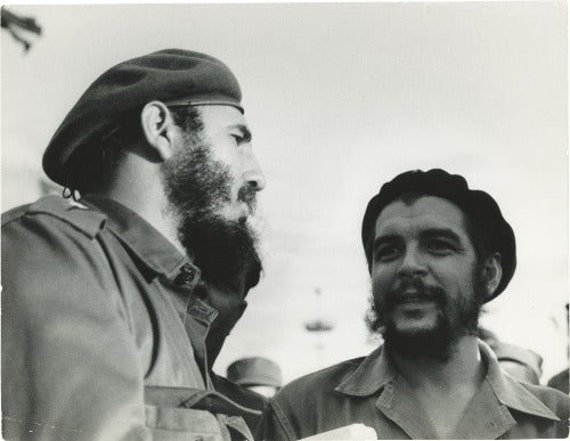 CHE GUEVARA & FIDEL Castro Glossy Poster Picture Photo Banner - Etsy