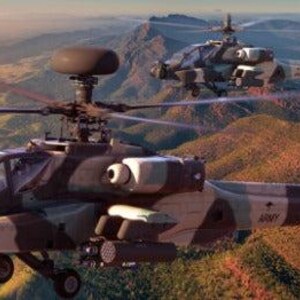Apache Army Helicopter Glossy Poster Picture Banner Print Photo Boeing ...