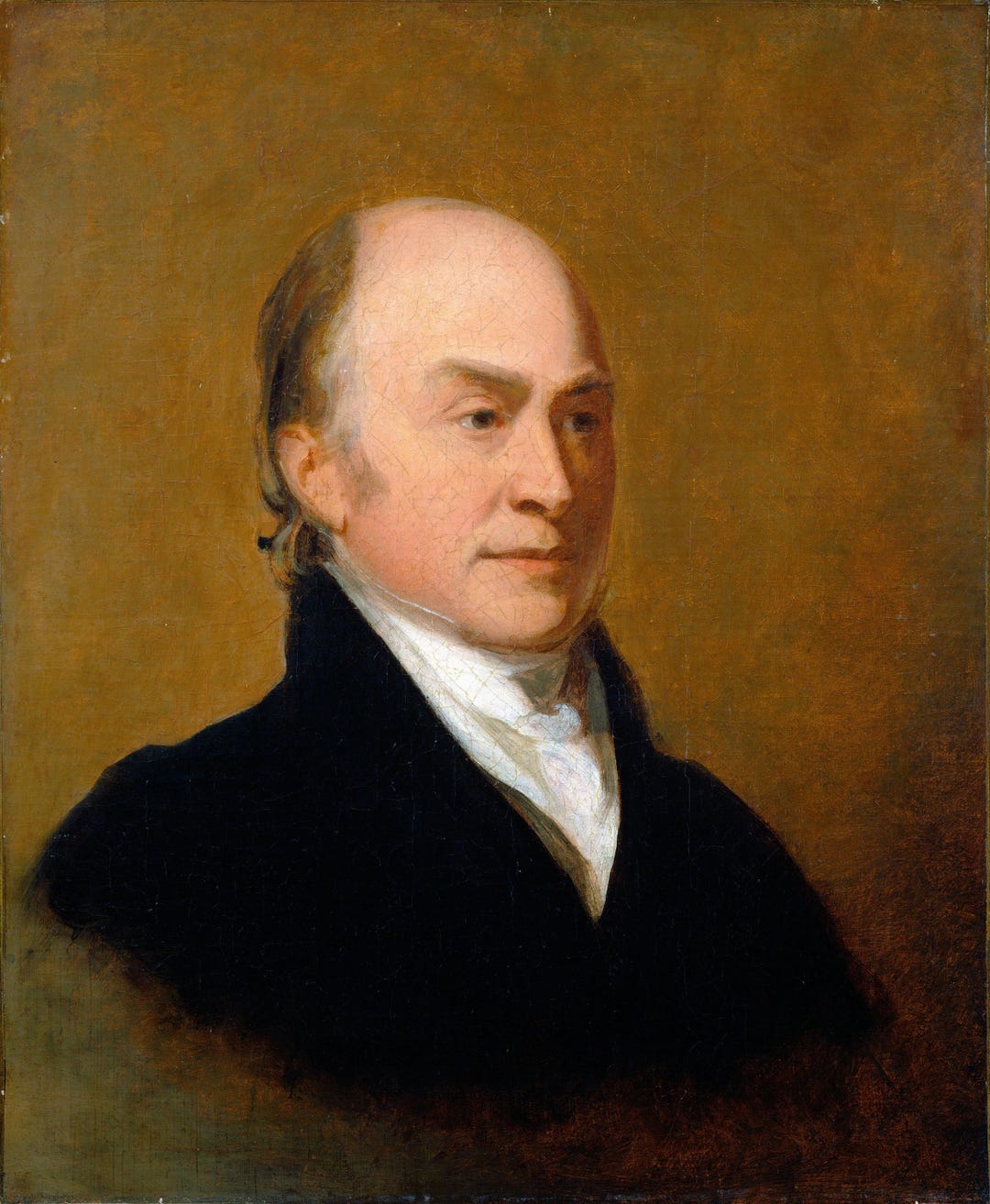 John Quincy Adams Portrait Glossy Poster Picture Photo Print Banner Usa ...