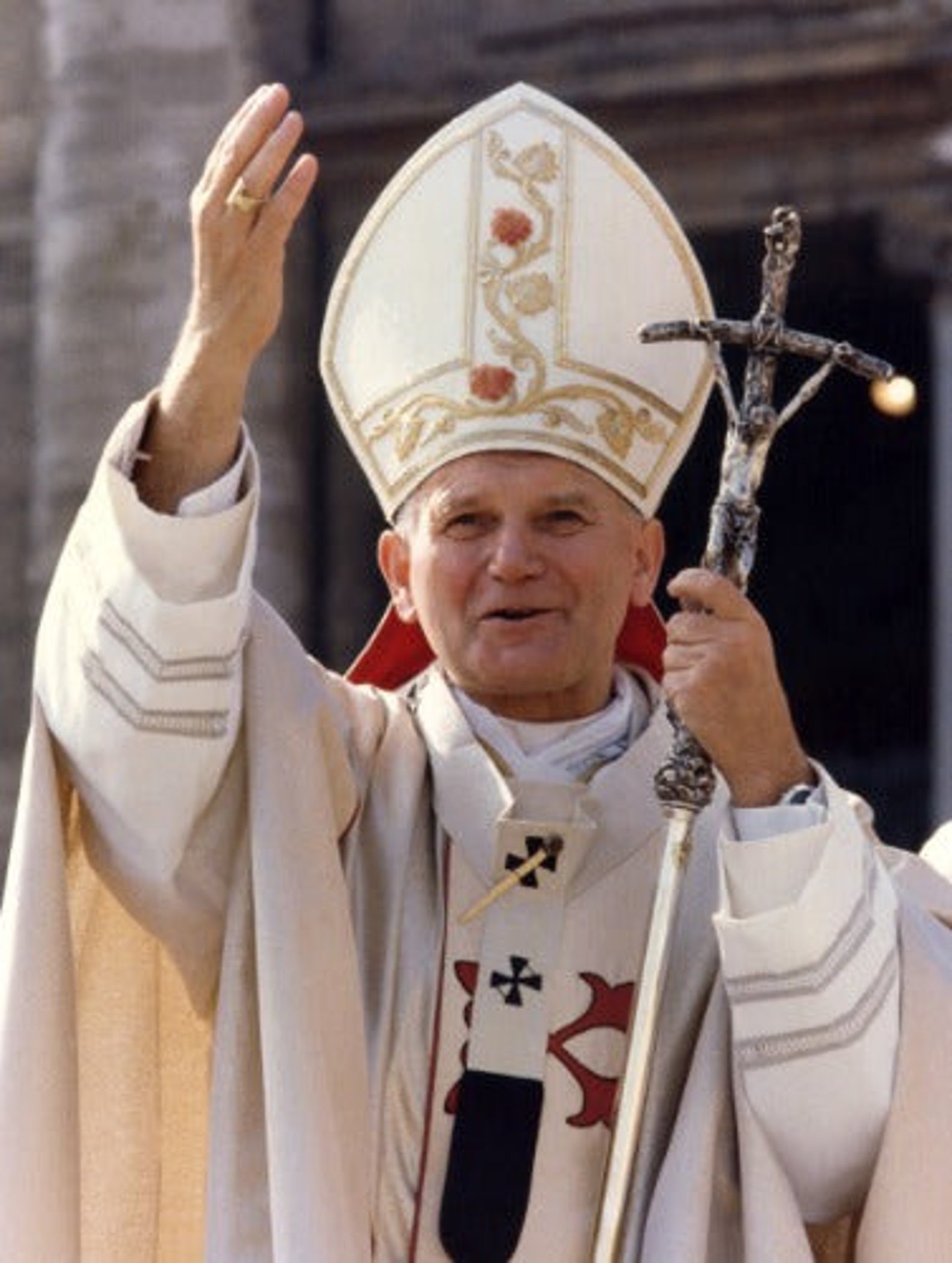 POPE JOHN PAUL Ii Glossy Poster Picture Banner Print Photo Catholic ...