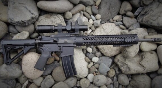 AR15 ASSAULT Rifle Glossy Poster Picture Photo Banner Cool - Etsy