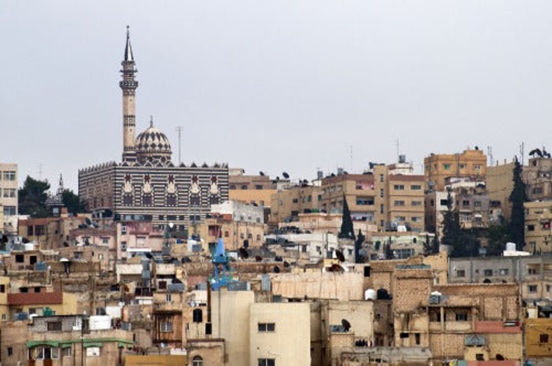AMMAN JORDAN SKYLINE Glossy Poster Picture Photo Banner - Etsy