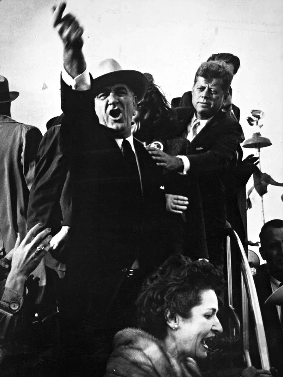 Jfk Kennedy Angry Lyndon Johnson Lbj Poster Picture Photo Print Banner ...