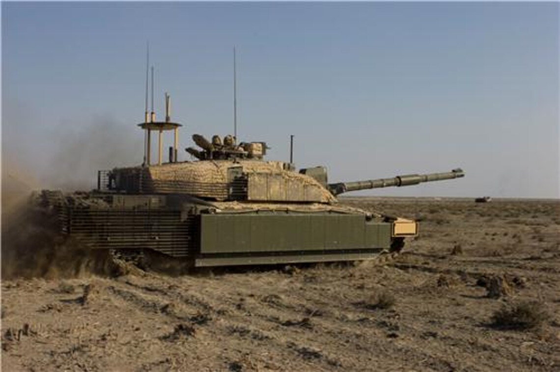 Challenger Tank Glossy Poster Picture Photo Desert Army War Battle ...