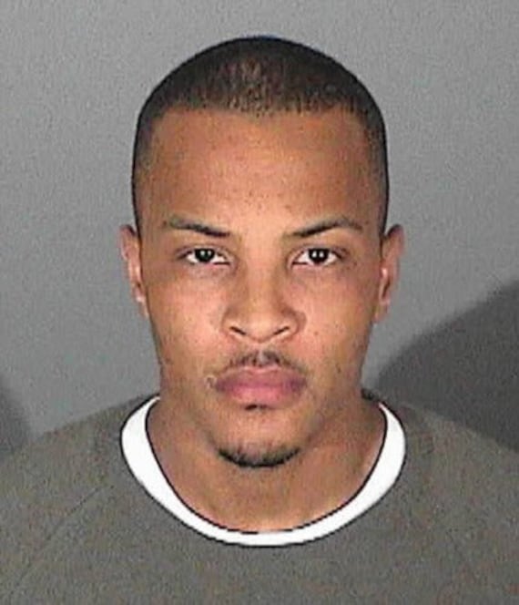 TI TIP MUGSHOT Glossy Poster Picture Photo Banner Clifford - Etsy