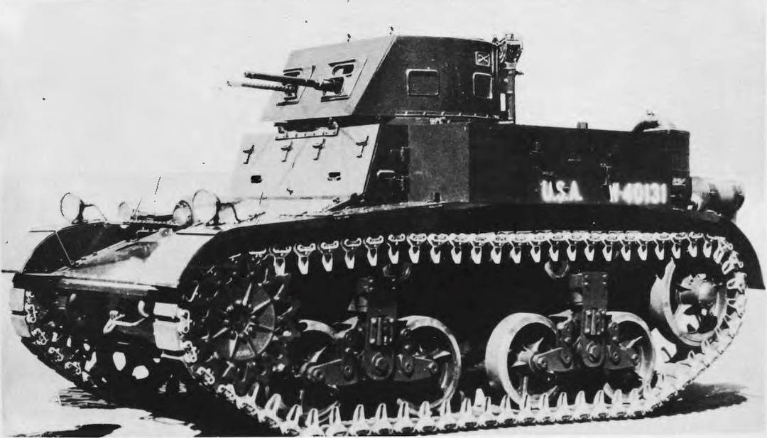 M1 Light Tank Combat Car Vehicle Glossy Poster Picture Photo Print ...