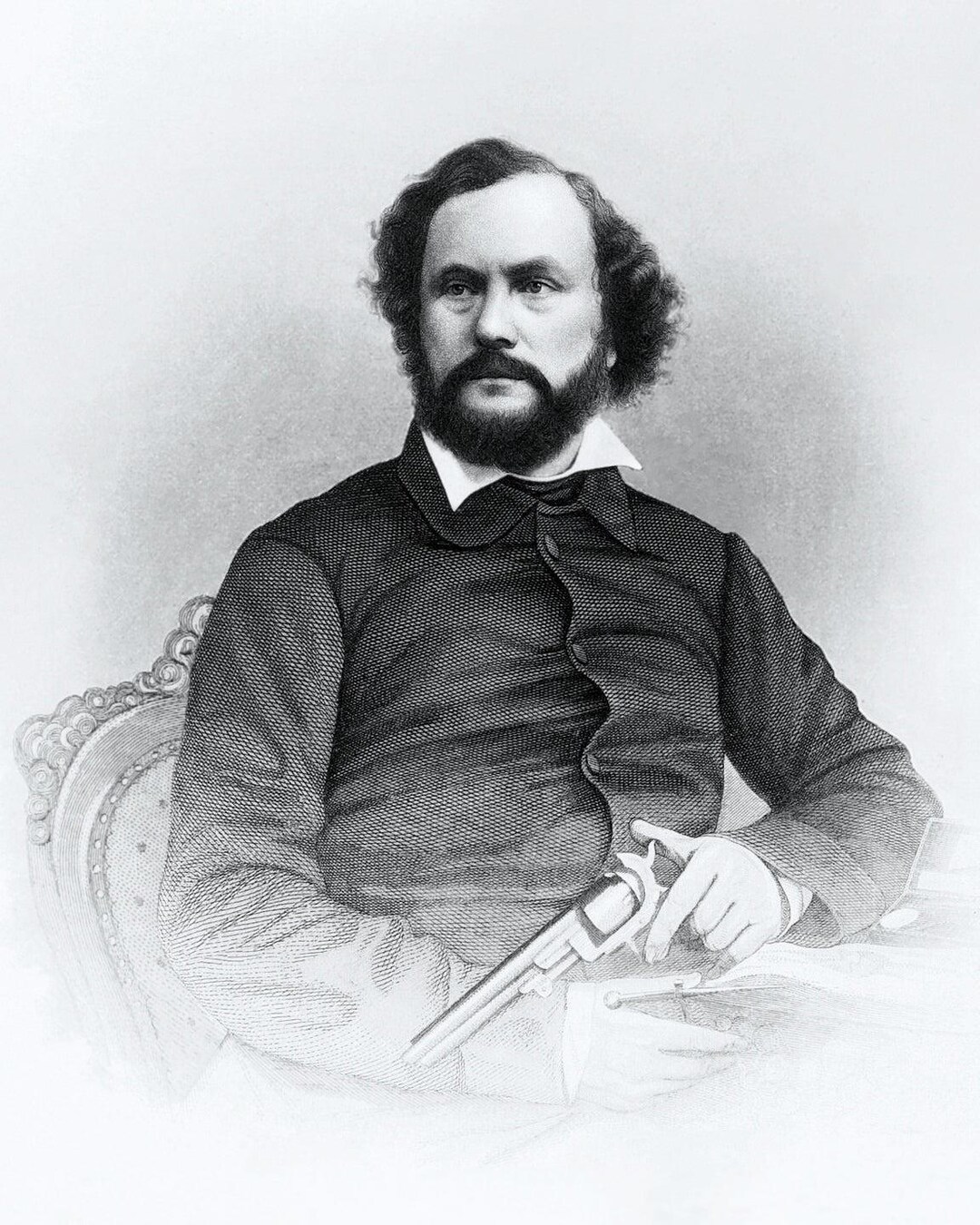 Samuel Colt 45 Portrait Glossy Poster Picture Photo Print Banner ...