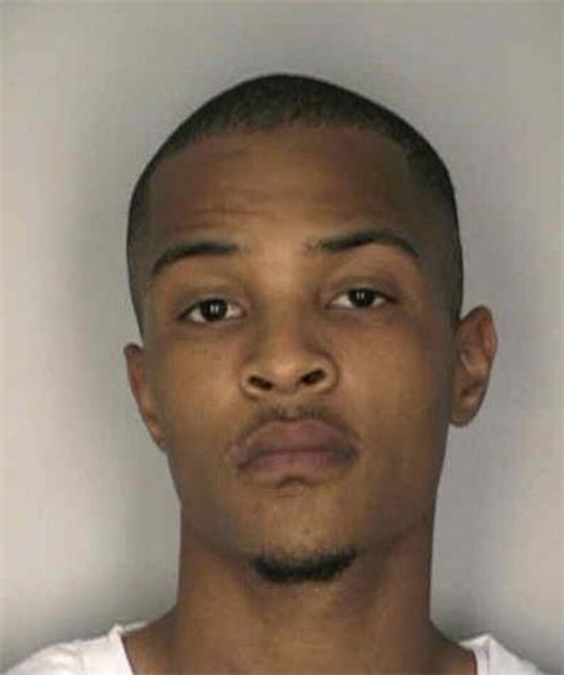 T.I. MUG SHOT GLOSSY Poster Picture Photo Mugshot Ti Rap King - Etsy