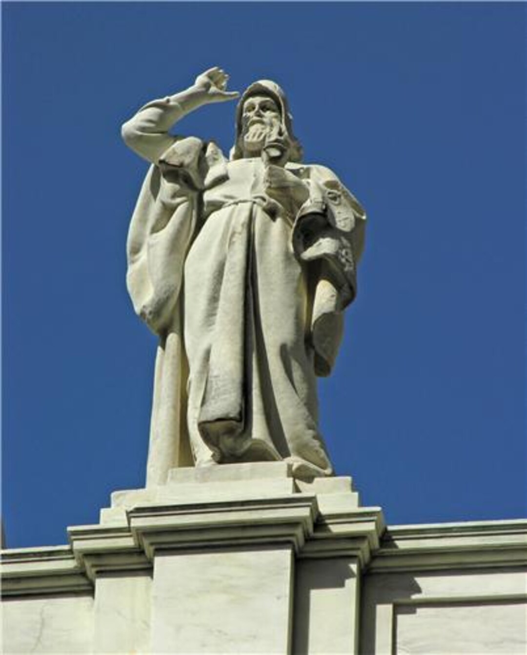 Zoroaster Marble Statue Glossy Poster Picture Photo Persian Law ...