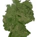 Germany Satellite Map Glossy Poster Picture Photo Print Banner ...