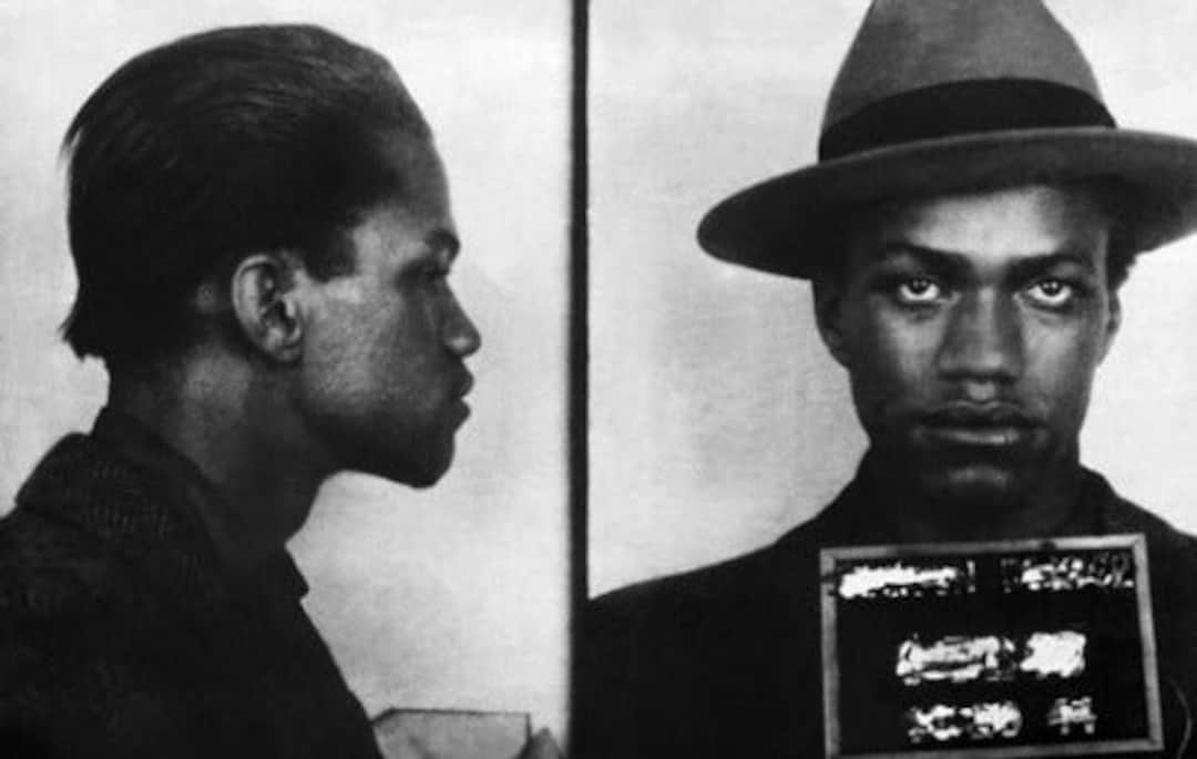MALCOM X MUGSHOT GLOSSY Poster Picture Photo Banner Malcolm Little ...