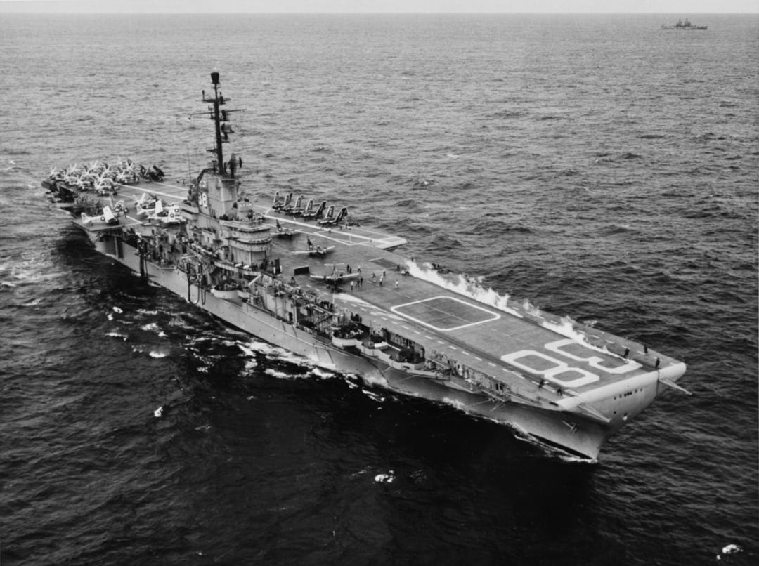 Uss Shangri-la Cva-38 Carrier 1956 Poster Picture Photo Print Banner ...