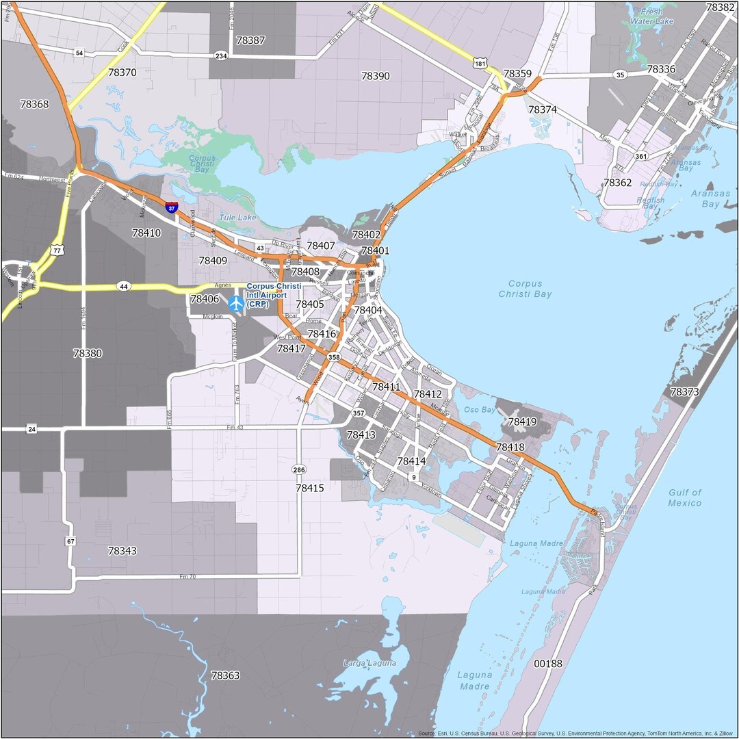 Corpus Christi Zip Codebrend1047550