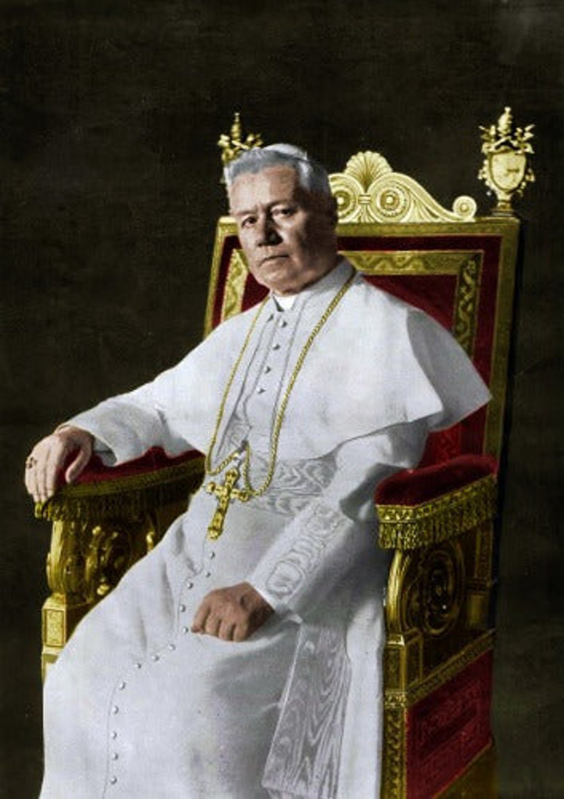 POPE PIUS X GLOSSY Poster Picture Banner Print Photo Catholic - Etsy
