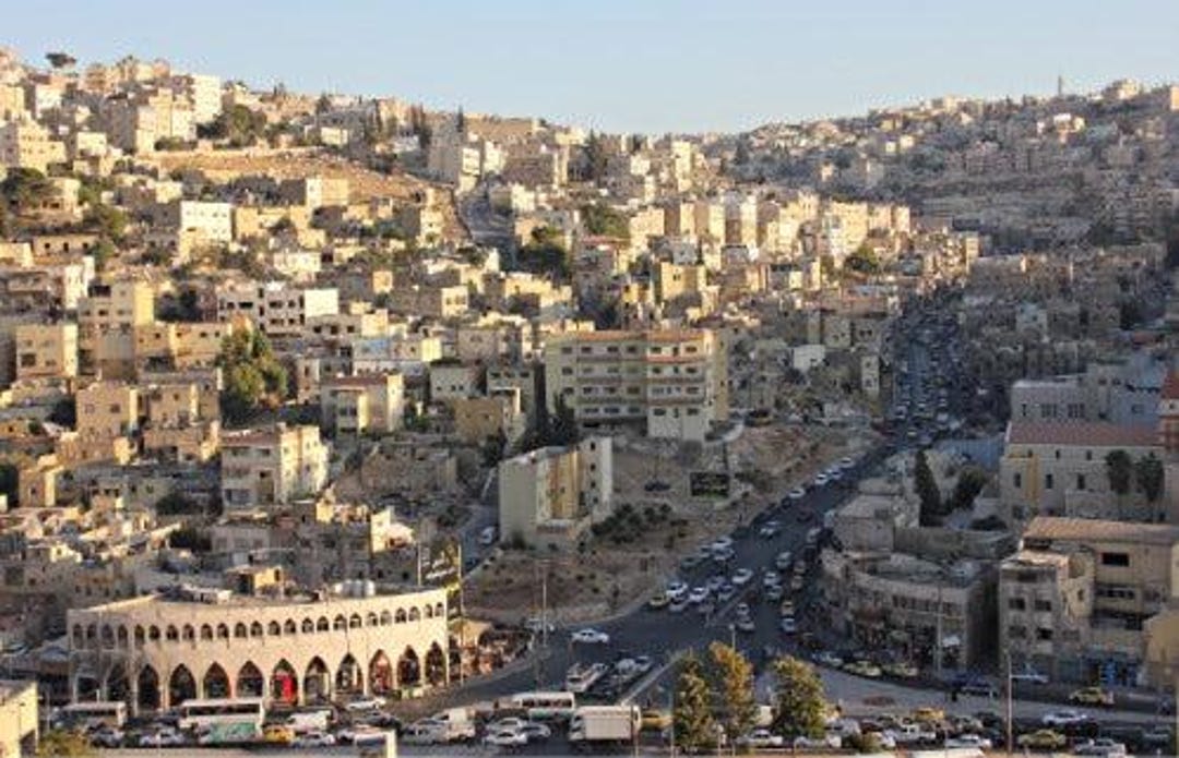 Amman Jordan Skyline Glossy Poster Picture Photo Banner Capital City ...