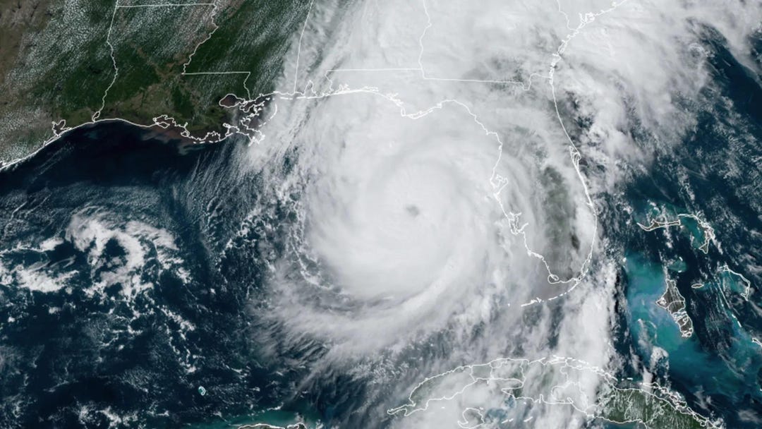 Hurricane Helene Storm Eye Glossy Poster Picture Photo Print Banner - Etsy