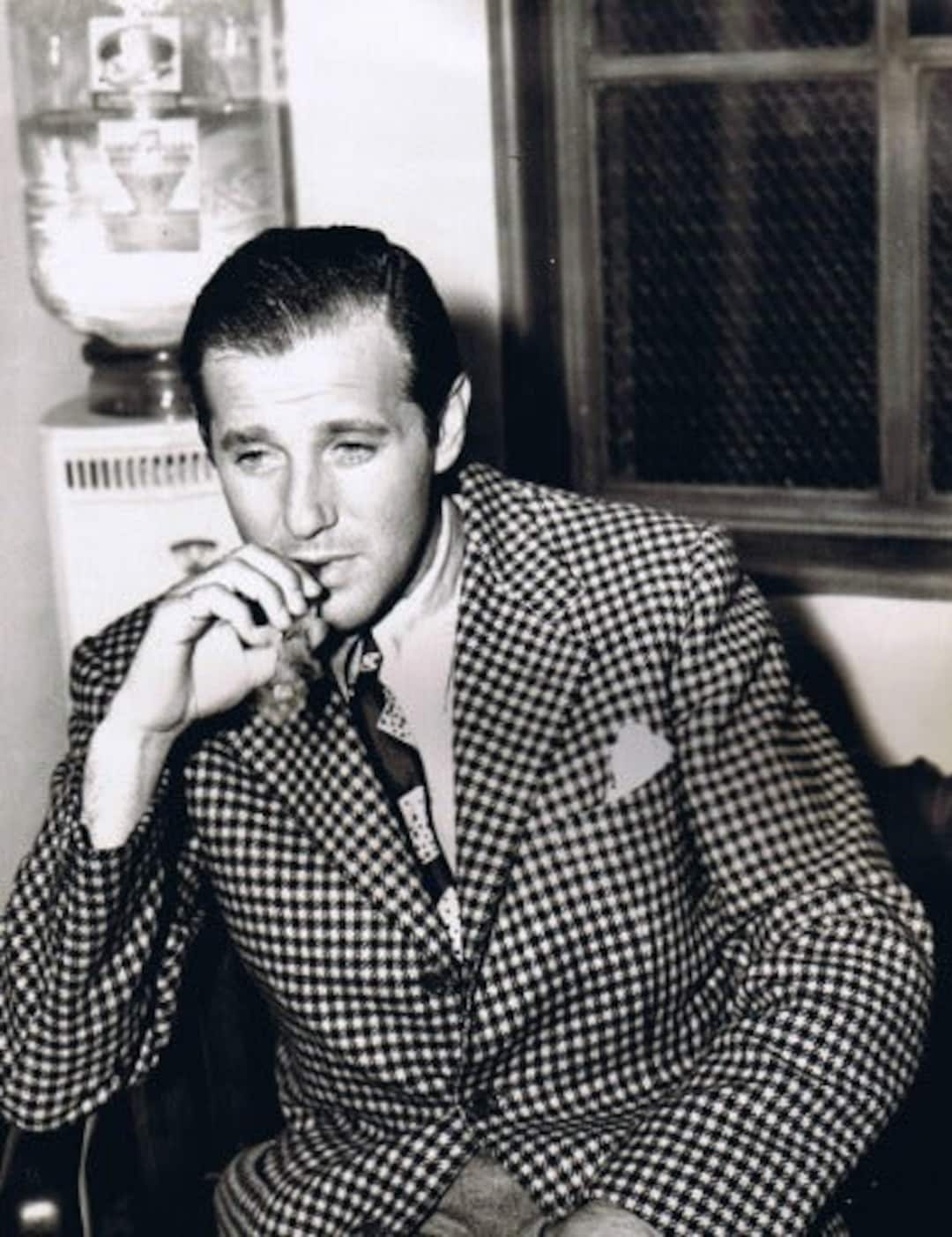 BENJAMIN BUGSY SIEGEL Glossy Poster Picture Photo Banner Mobster Mafia ...