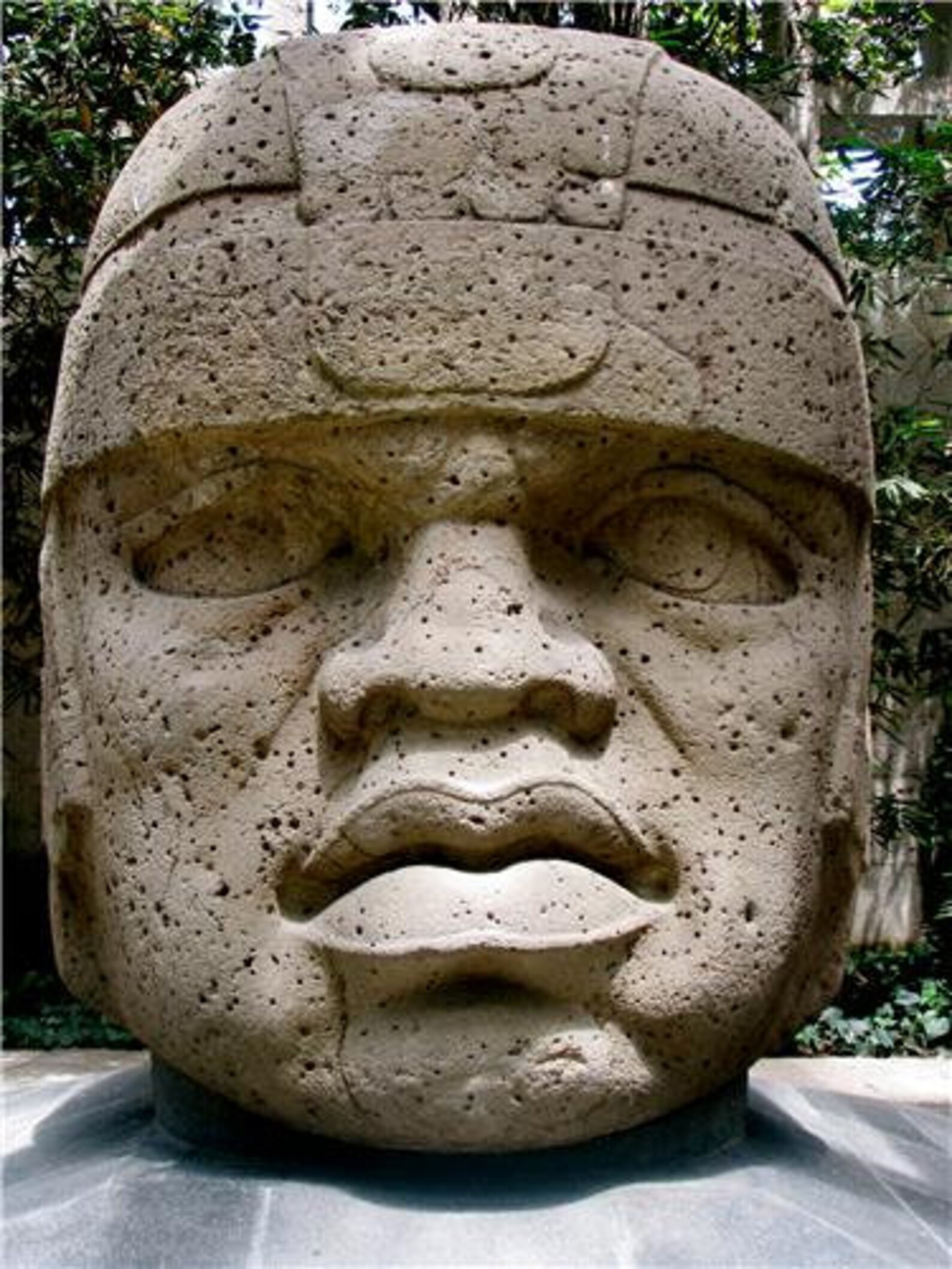 OLMEC HEAD GLOSSY Poster Picture Photo Colossal Stone Monument ...