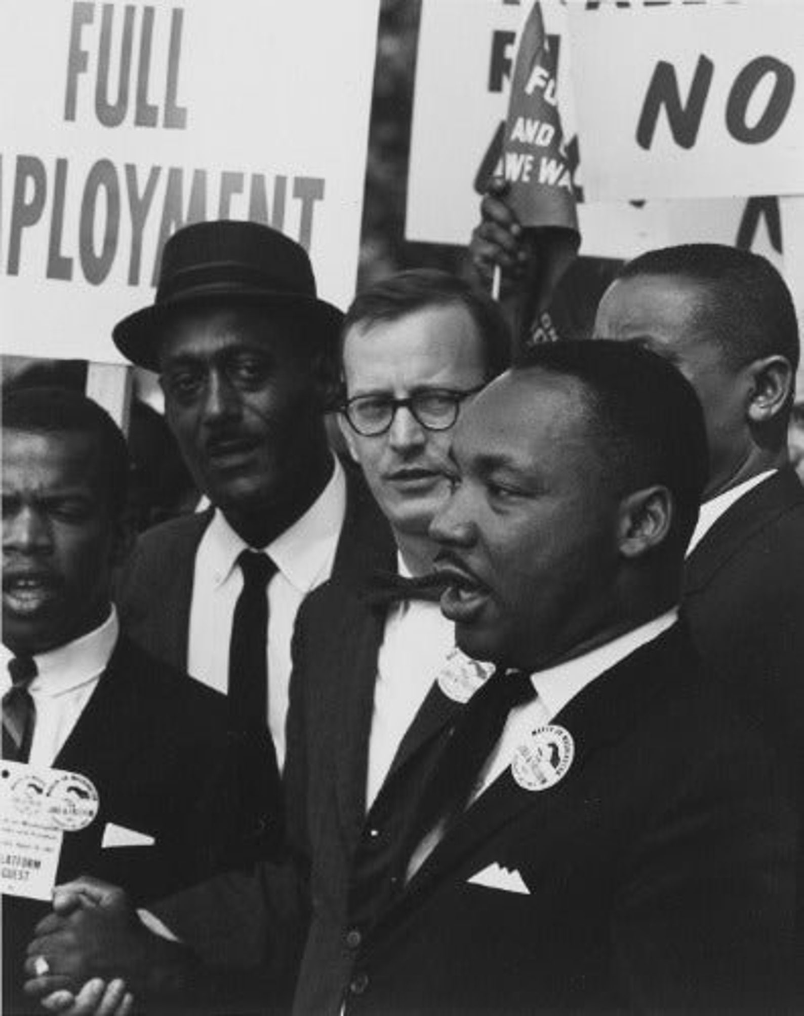 MARTIN LUTHER KING Civil Rights March Poster Picture Photo - Etsy