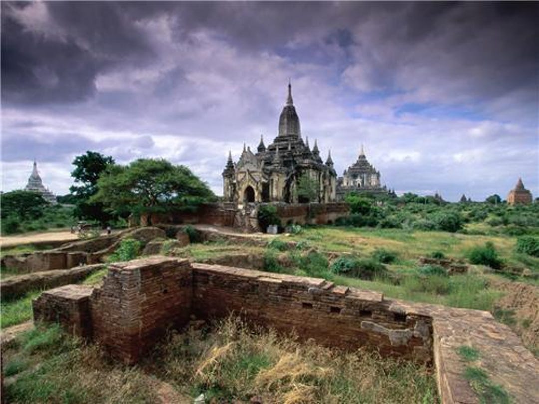 Bagan Temples Glossy Poster Picture Photo Ananda Burmese Pagan Burma ...