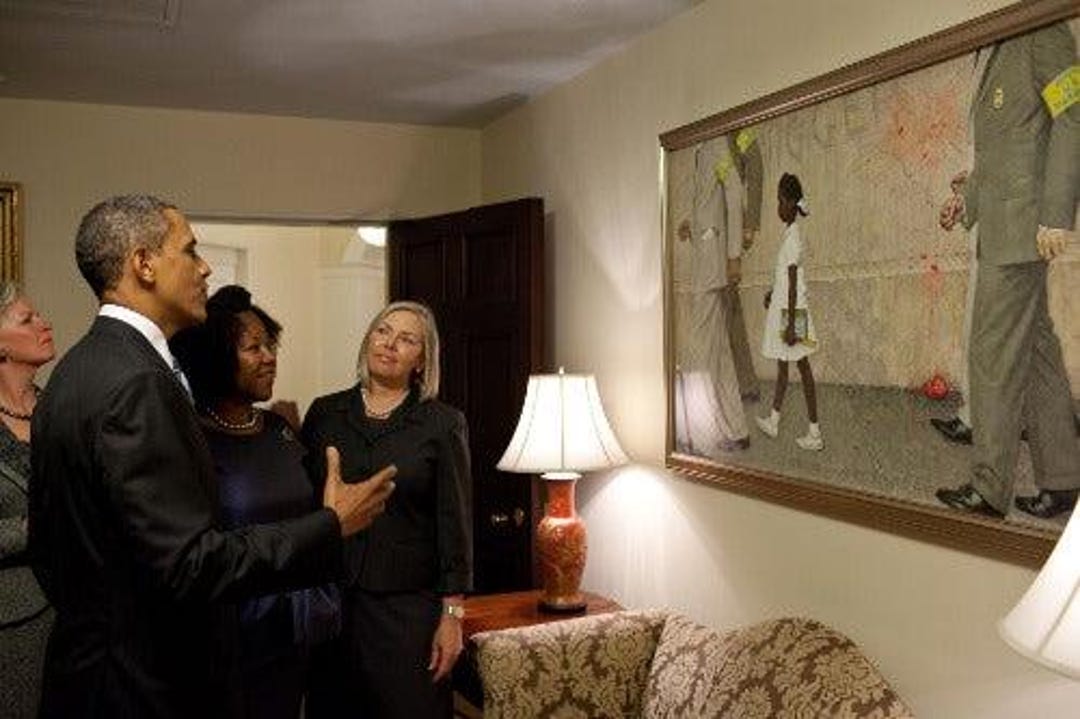 Obama Ruby Bridges Glossy Poster Picture Photo Banner Print Civil ...