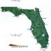 Florida Topography Map Glossy Poster Picture Photo Print Banner Fl Usa ...