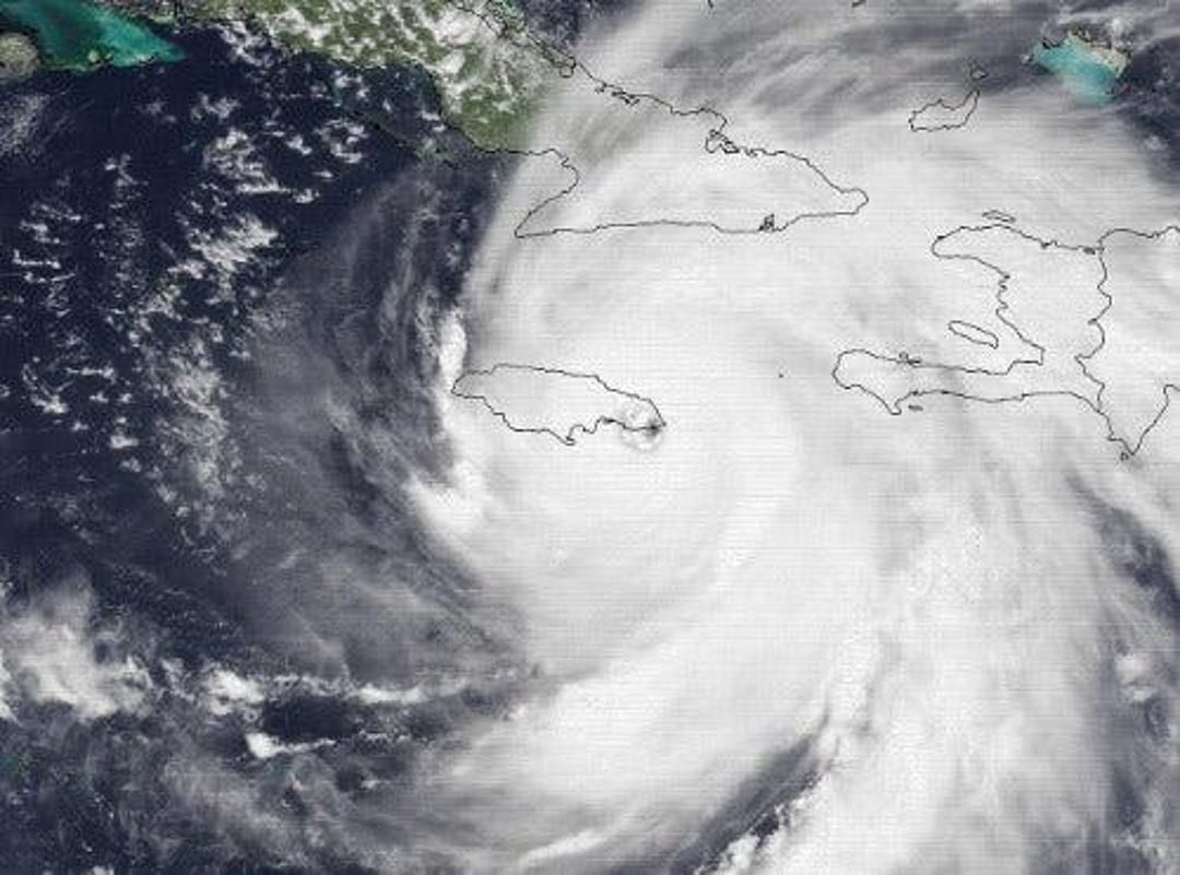 Hurricane Gilbert Cyclone Eye Glossy Poster Picture Banner Print Photo ...