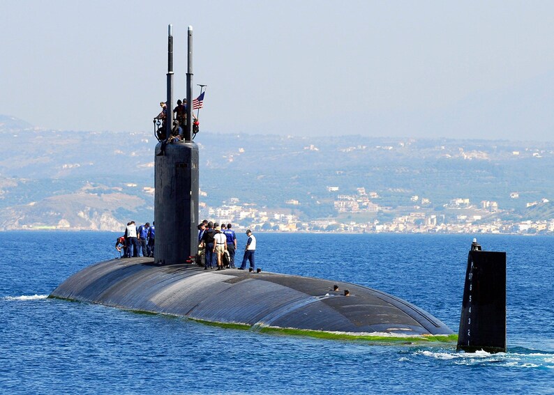 Uss Scranton Ssn-756 Los Angeles Class Navy Ship Glossy Poster Picture ...