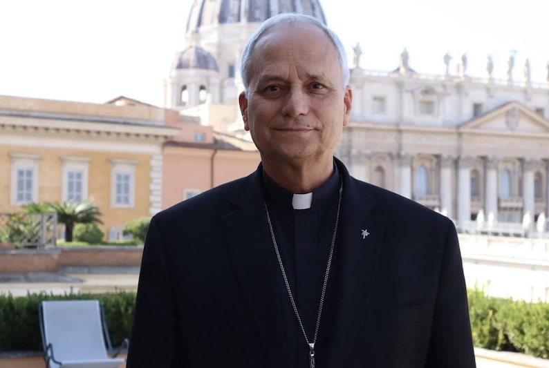 Pope Leo Xiv Pope Robert Francis Prevost Usa Glossy Poster Picture ...