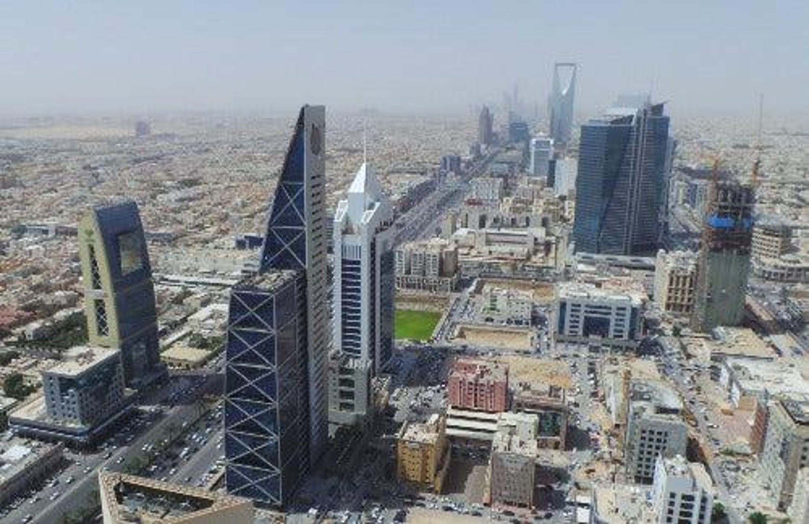 Riyadh Saudi Arabia Skyline Glossy Poster Picture Photo Banner Aerial ...