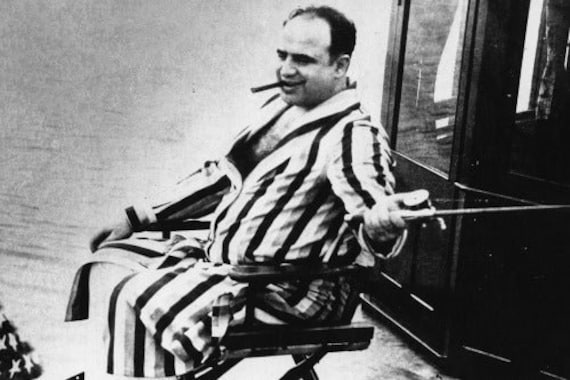 Al Capone in Jail Glossy Poster Picture Photo Banner Print - Etsy