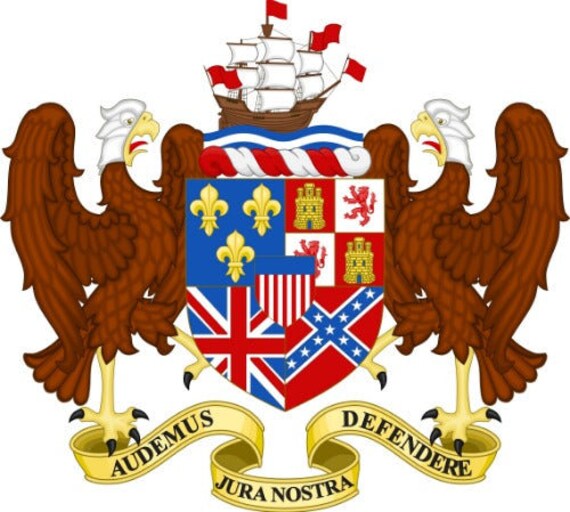 ALABAMA COAT OF Arms Glossy Poster Picture Banner Print Photo - Etsy