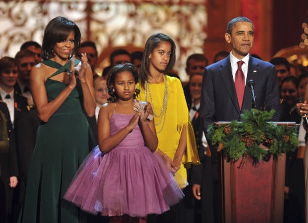OBAMA FAMILY GLOSSY Poster Picture Photo President Barack - Etsy