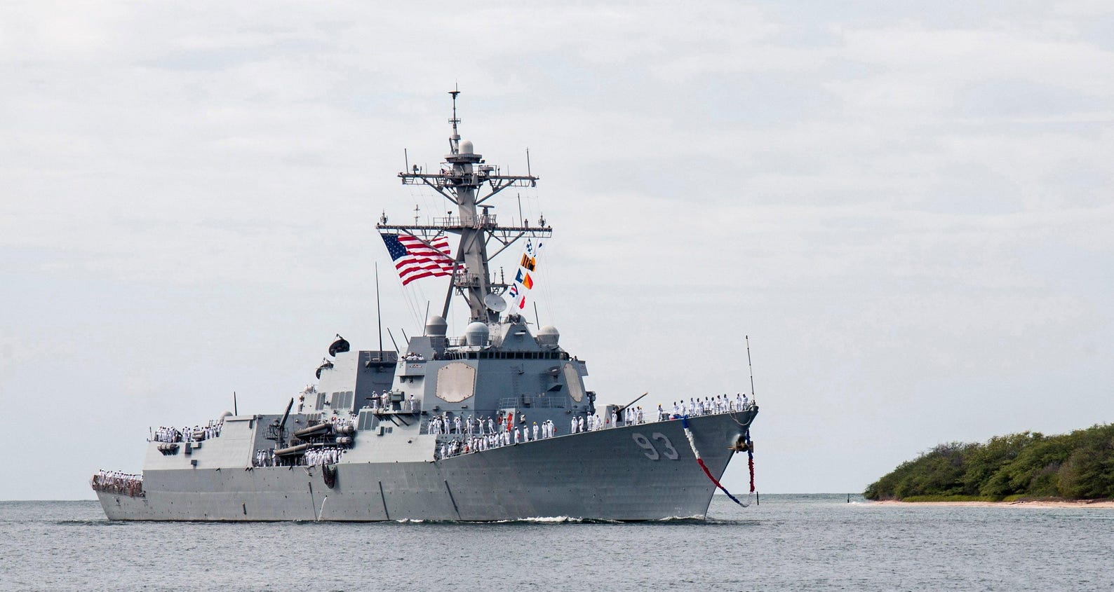 Uss Chung-hoon Destroyer Ship Glossy Poster Picture Photo Print Banner ...