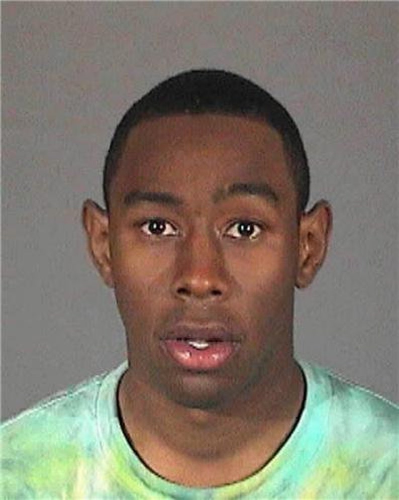 TYLER THE CREATOR Mug Shot Glossy Poster Picture Photo Mugshot Rapper ...