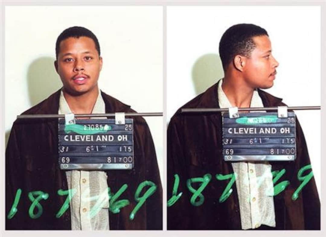 TERRENCE HOWARD MUG Shot Glossy Poster Picture Photo Mugshot Hustle and ...