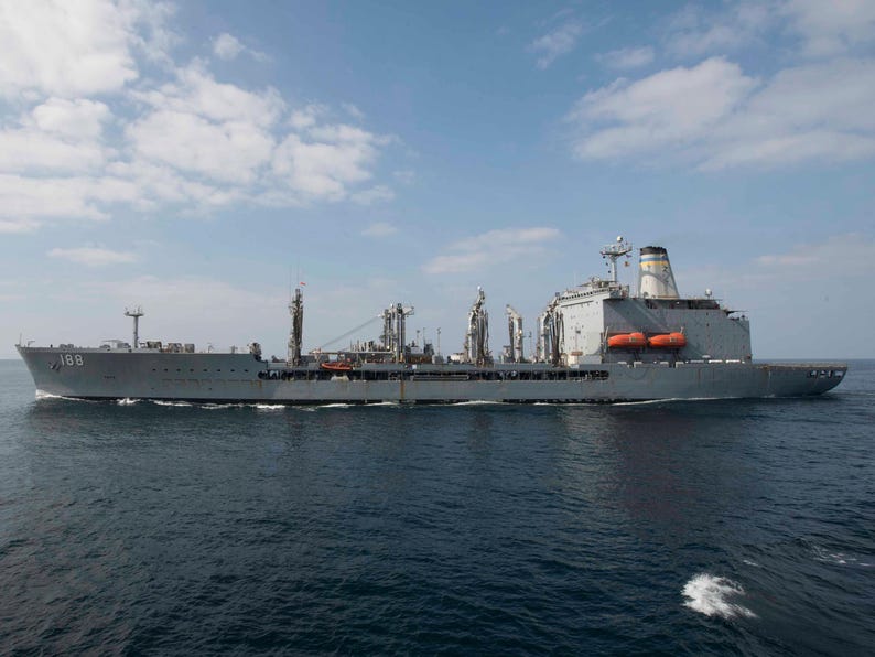 Usns Joshua Humphreys Oiler Ship Glossy Poster Picture Photo Print ...