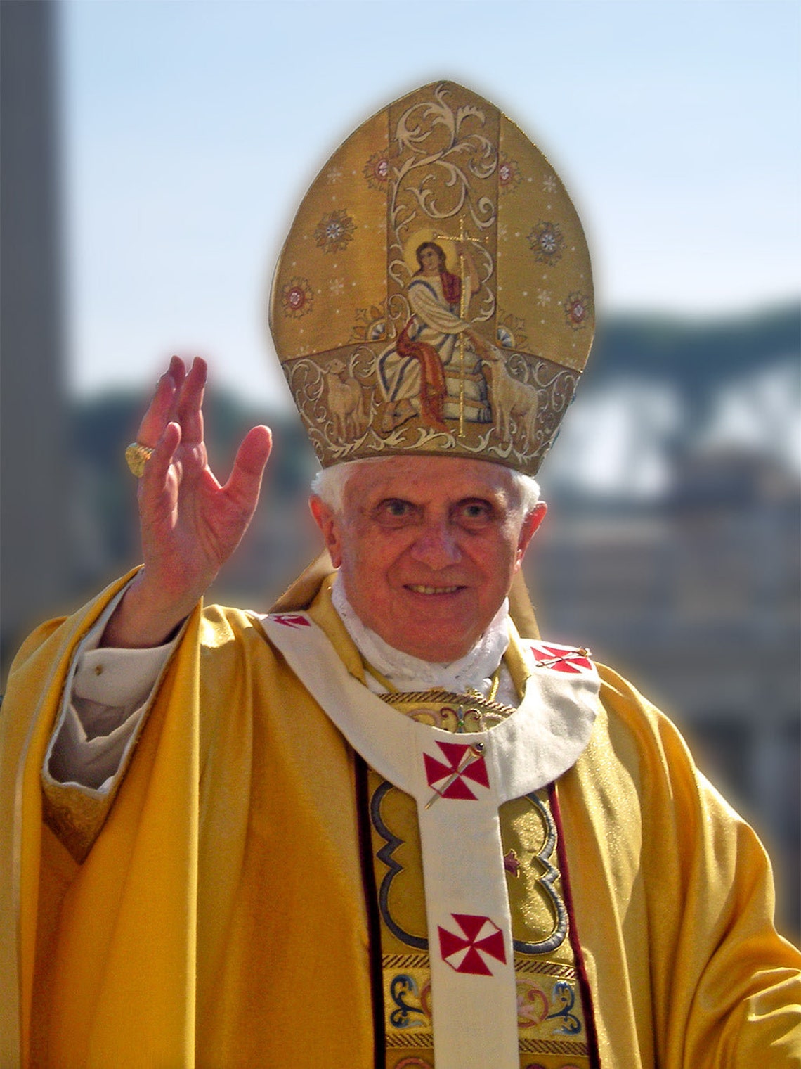 POPE BENEDICT XVI Glossy Poster Picture Banner Print Photo - Etsy